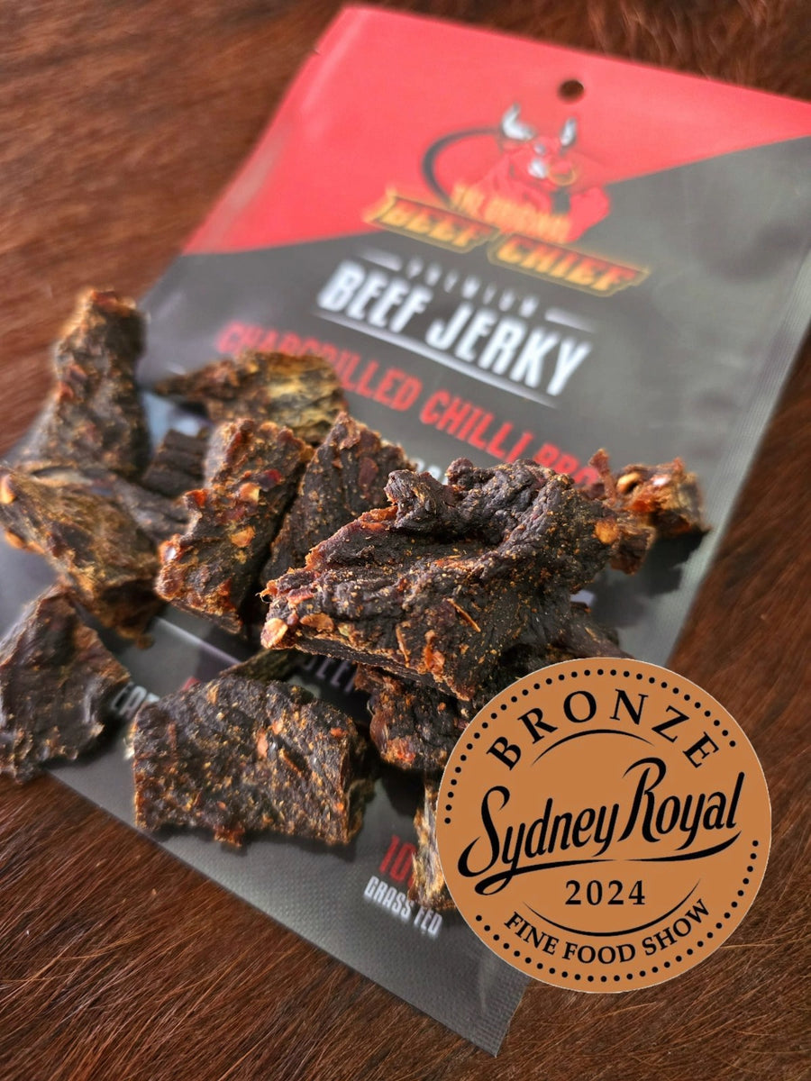 Multi-Award Winning Chargrilled Chilli BBQ Jerky | Chief’s Pick ...