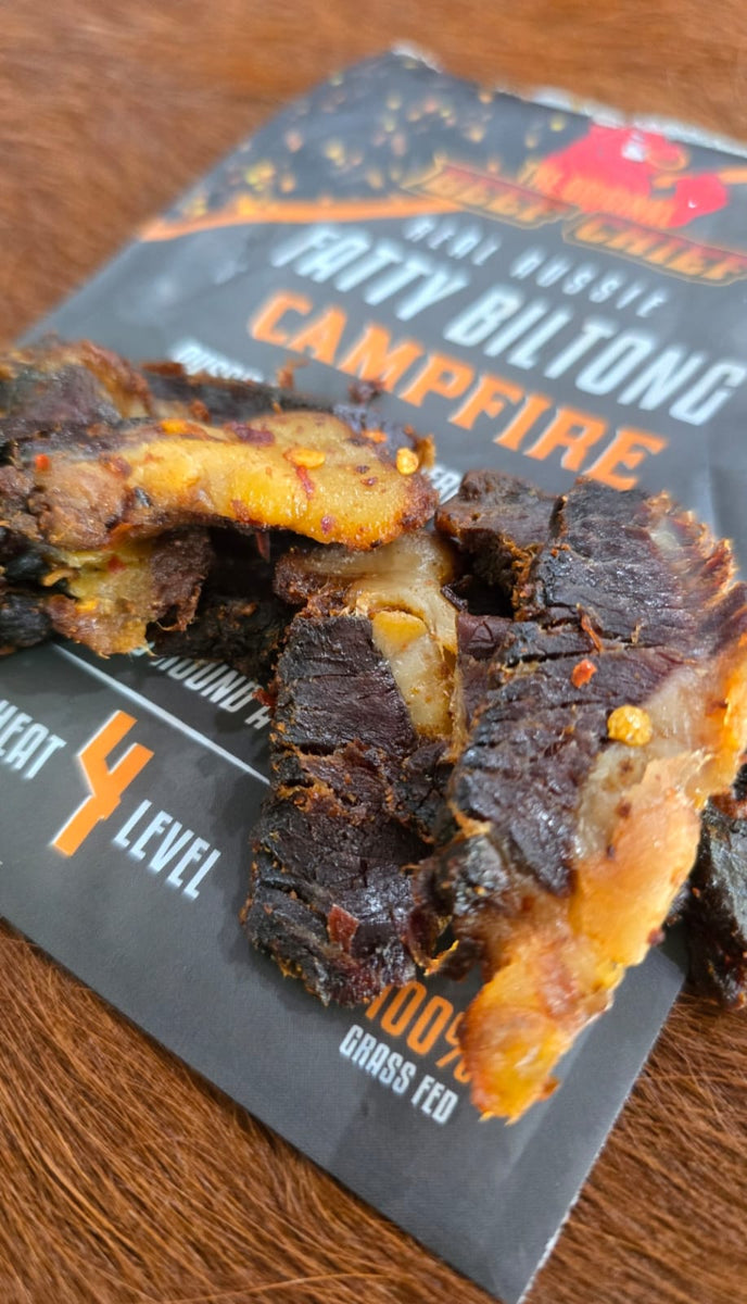 Campfire Fatty Biltong - Original Beef Chief