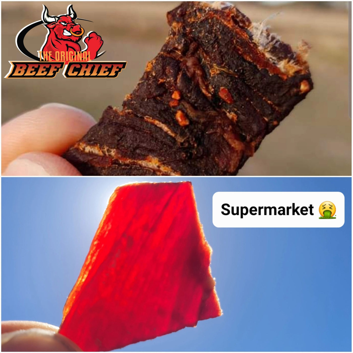 Honey Soy Drizzle Beef Jerky | Original Beef Chief